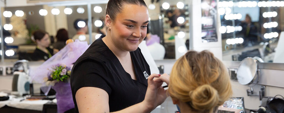 VTCT Diploma in Hair and Media Make Up (Adults) Level 2 - Coleg Gwent
